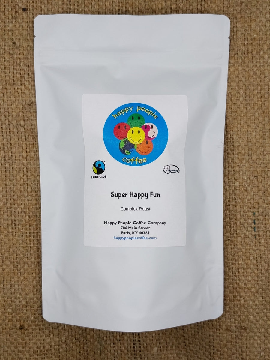12 oz Super Happy Fun! – Happy People Coffee Company